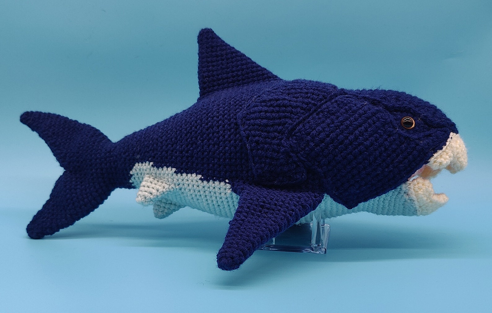 PATTERN | Dunkleosteus Crochet Plush | Prehistoric Apex Predator ...