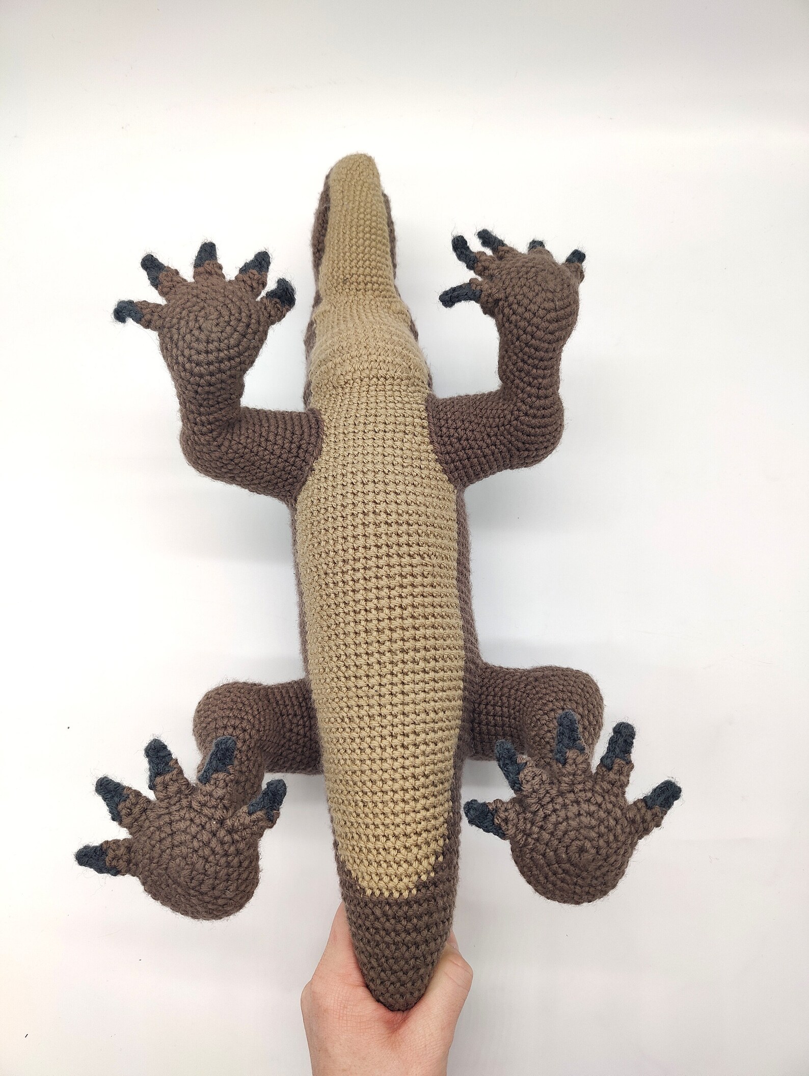 PATTERN | Dimetrodon Crochet Plush | Prehistoric Dinosaur Crochet ...