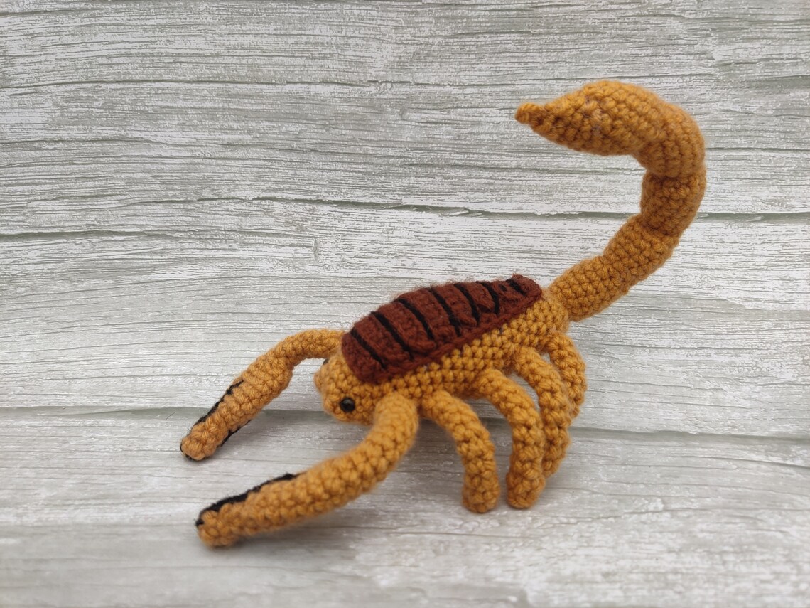 PATTERN Mini Scorpion Crochet Plush - Etsy