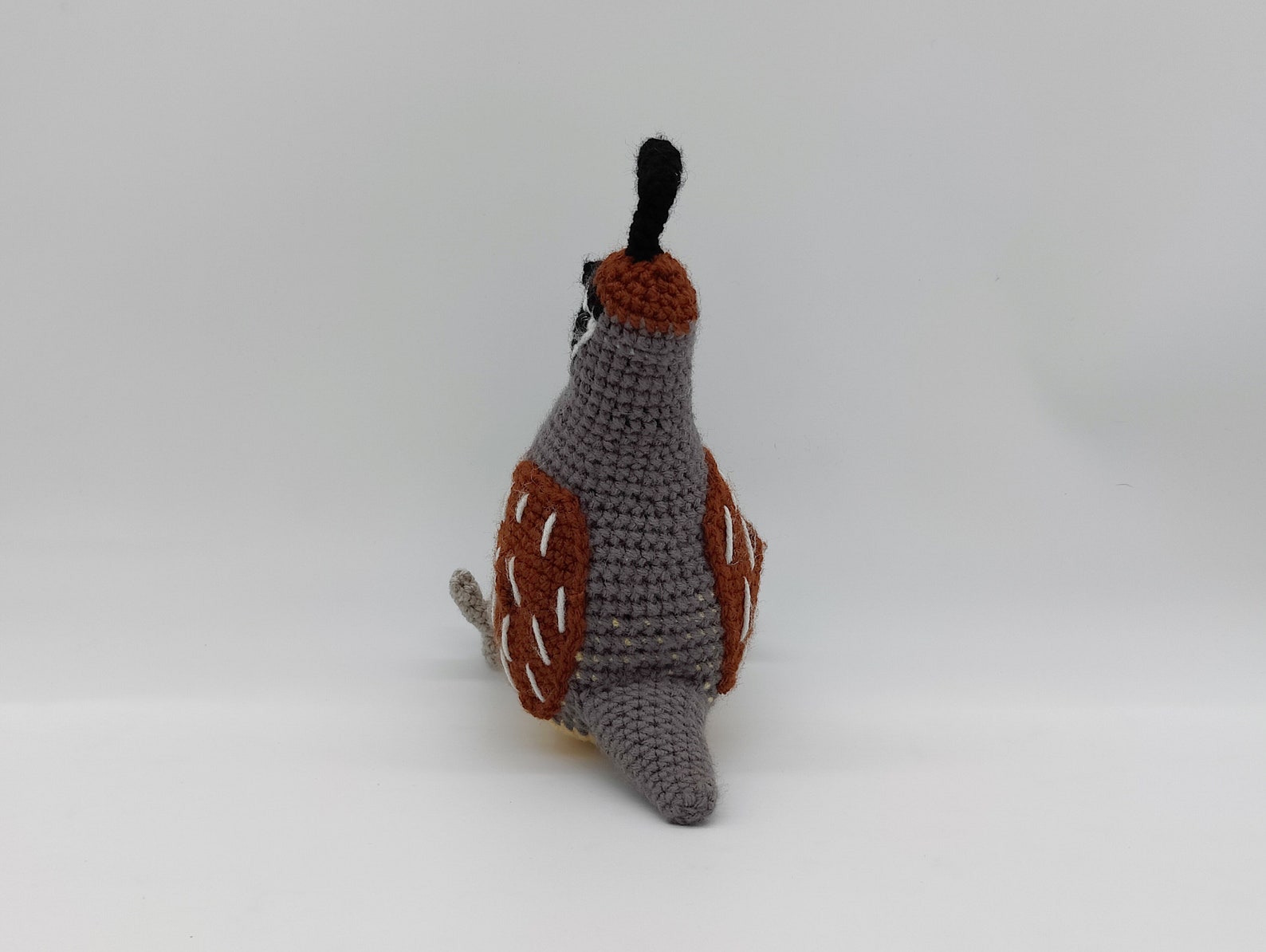 PATTERN | California Quail | Native Wildlife | Intermediate Crochet ...