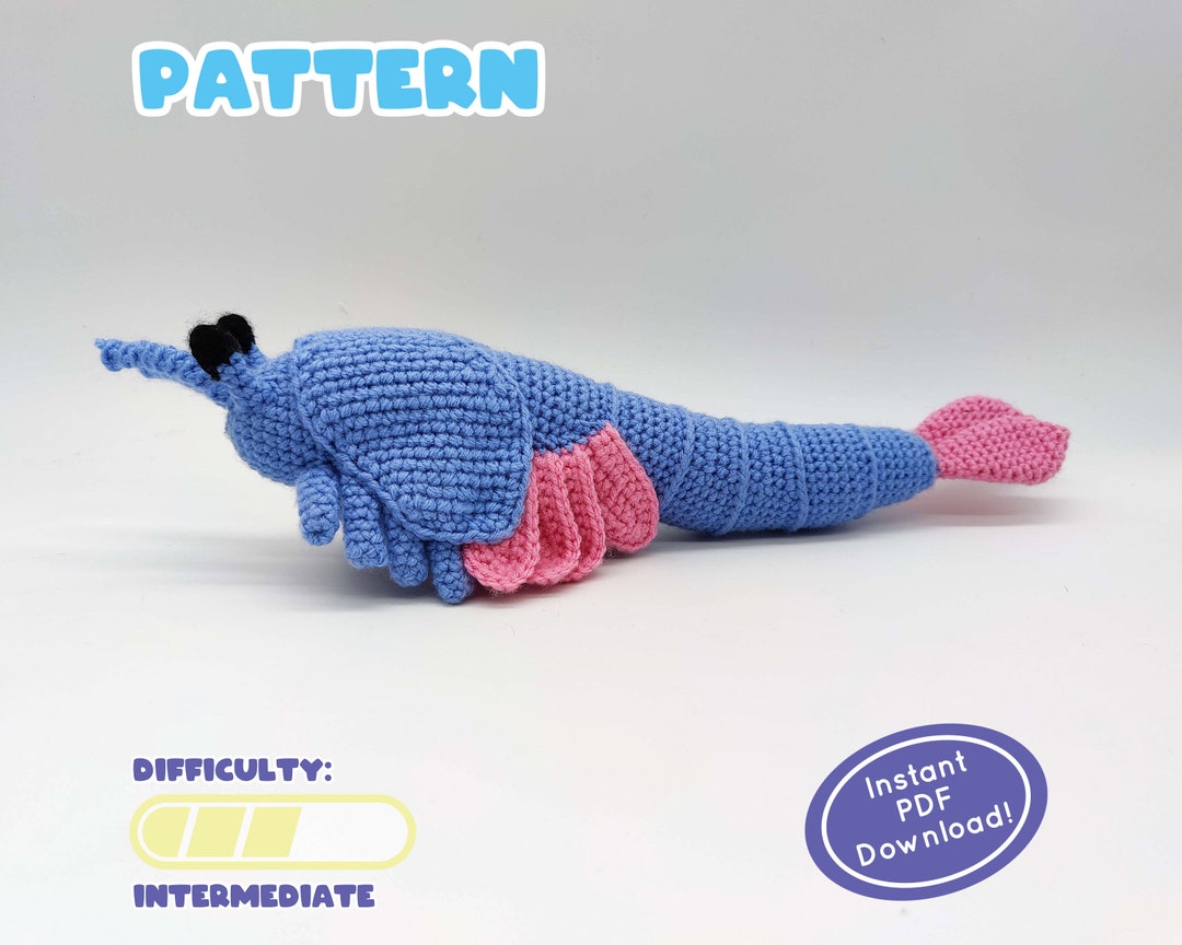 PATTERN | Waptia Crochet Plush | Cambrian Explosion | Prehistoric ...