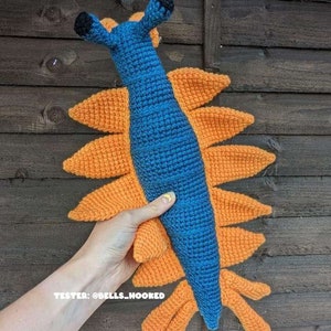 PATTERN | Anomalocaris Crochet Plush | Cambrian Prehistoric Shrimp ...