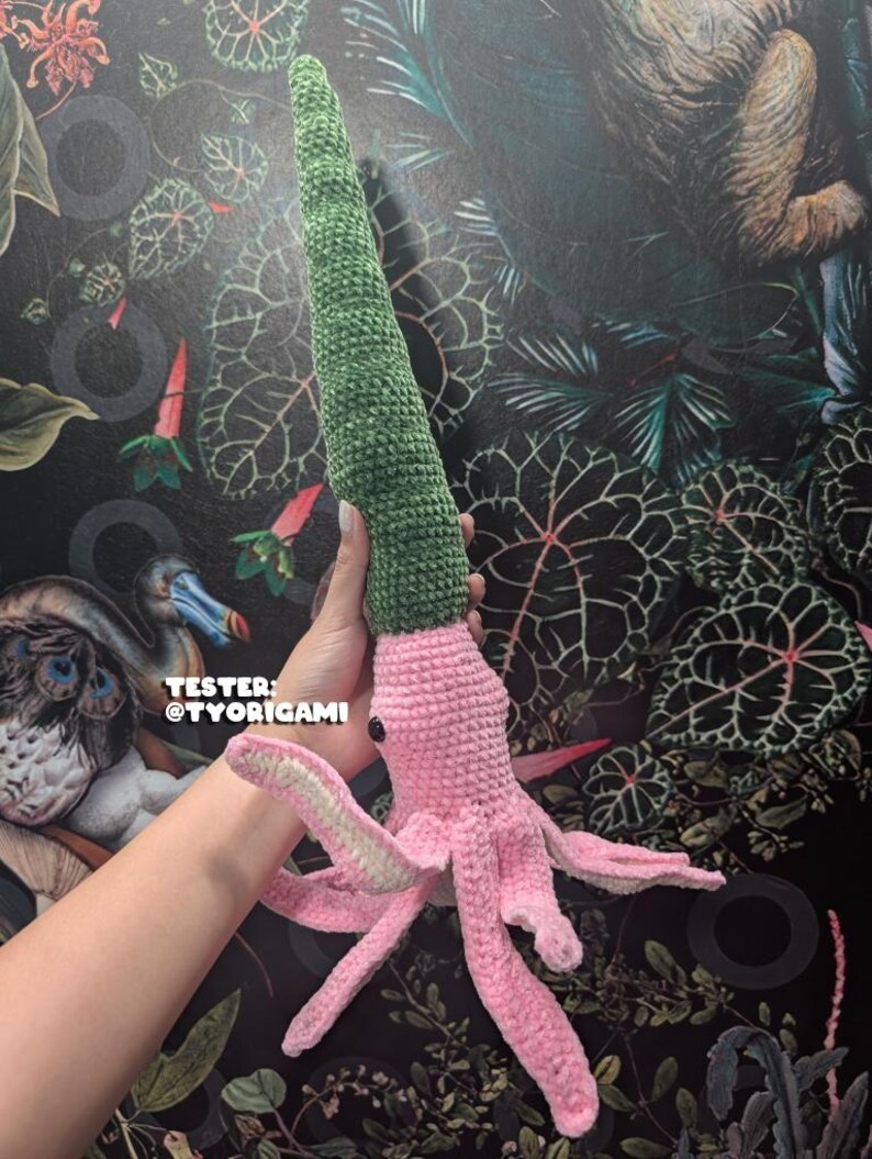 PATTERN | Orthoceras Crochet Plush | Prehistoric Ammonite Nautiloid ...