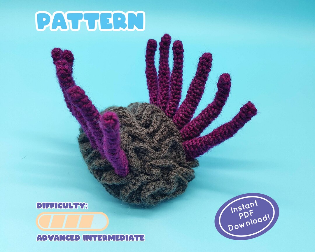 PATTERN | Wiwaxia Crochet Plush | Unique Cambrian Sea Creature ...