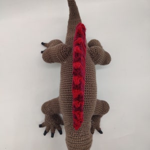 PATTERN | Dimetrodon Crochet Plush | Prehistoric Dinosaur Crochet ...