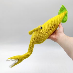 PATTERN | Tully Monster Crochet Plush | Prehistoric Fish Creature ...