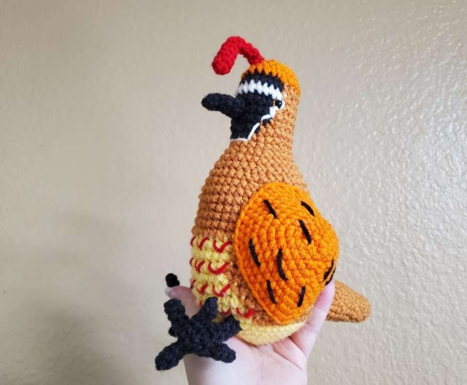 PATTERN | California Quail | Native Wildlife | Intermediate Crochet ...