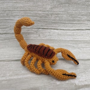 PATTERN | Mini Scorpion Crochet Plush | Beginner-friendly | Perfect ...