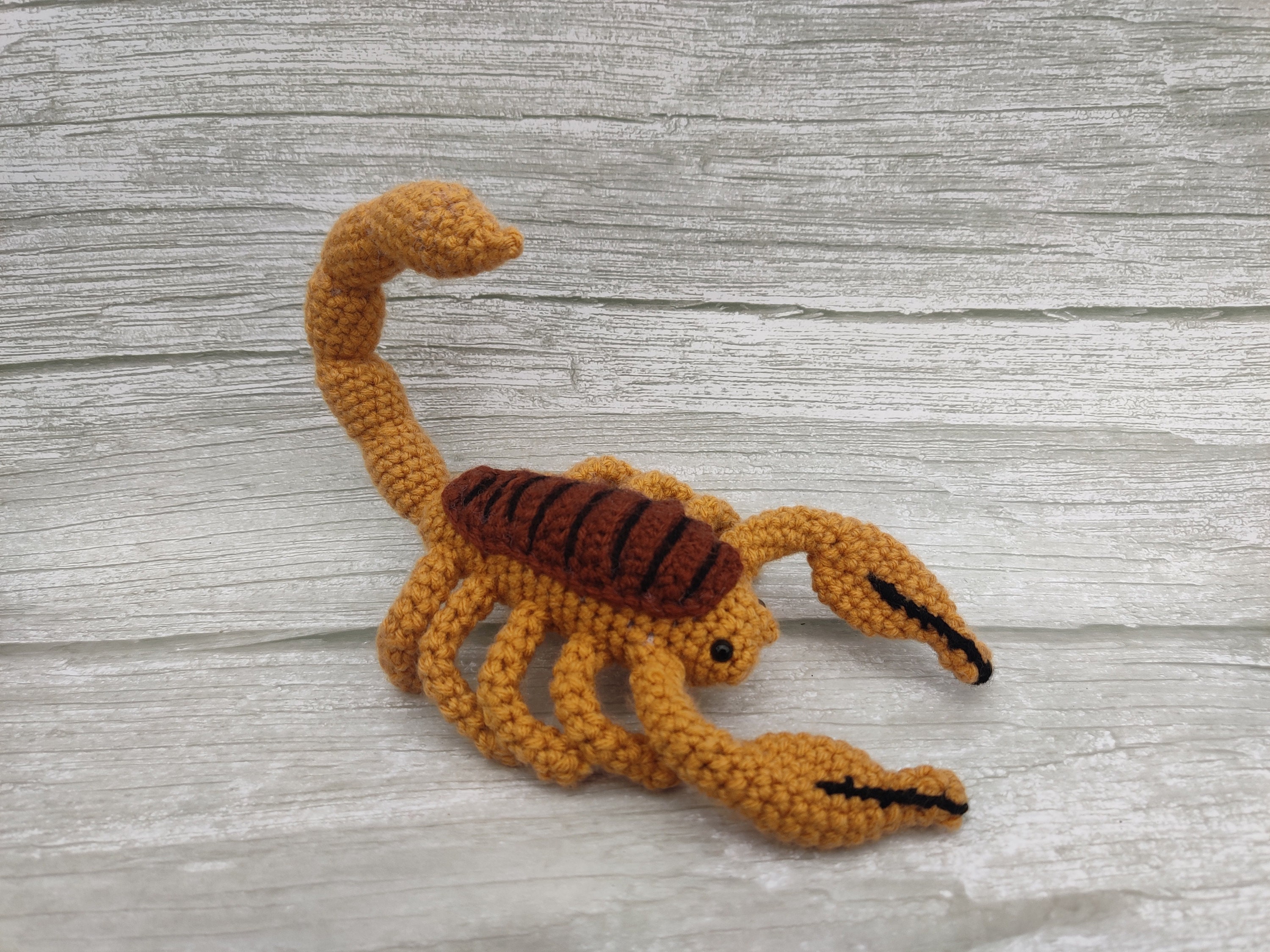 PATTERN Mini Scorpion Crochet Plush - Etsy
