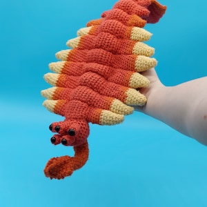 PATTERN | Opabinia Crochet Plush | Realistic Proportions | Poseable ...