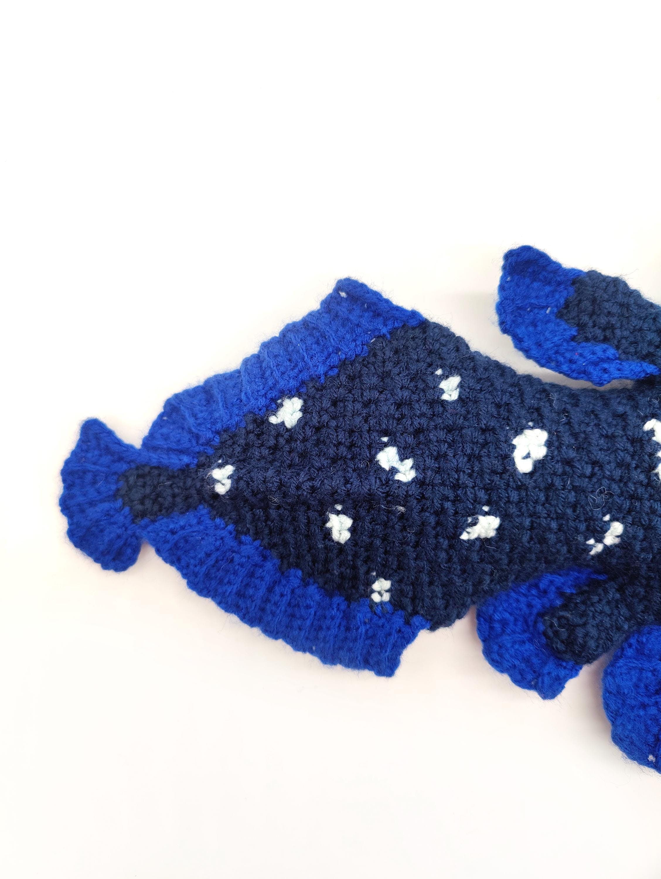 PATTERN | Coelacanth Crochet Plush | Ancient Devonian Period Fish ...