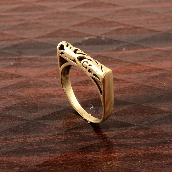 Square Band Ring - Etsy
