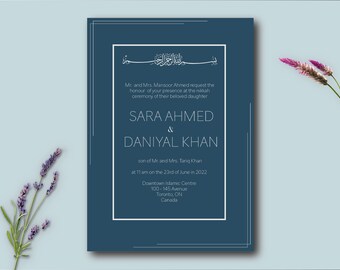 Walima Card Digital | Etsy