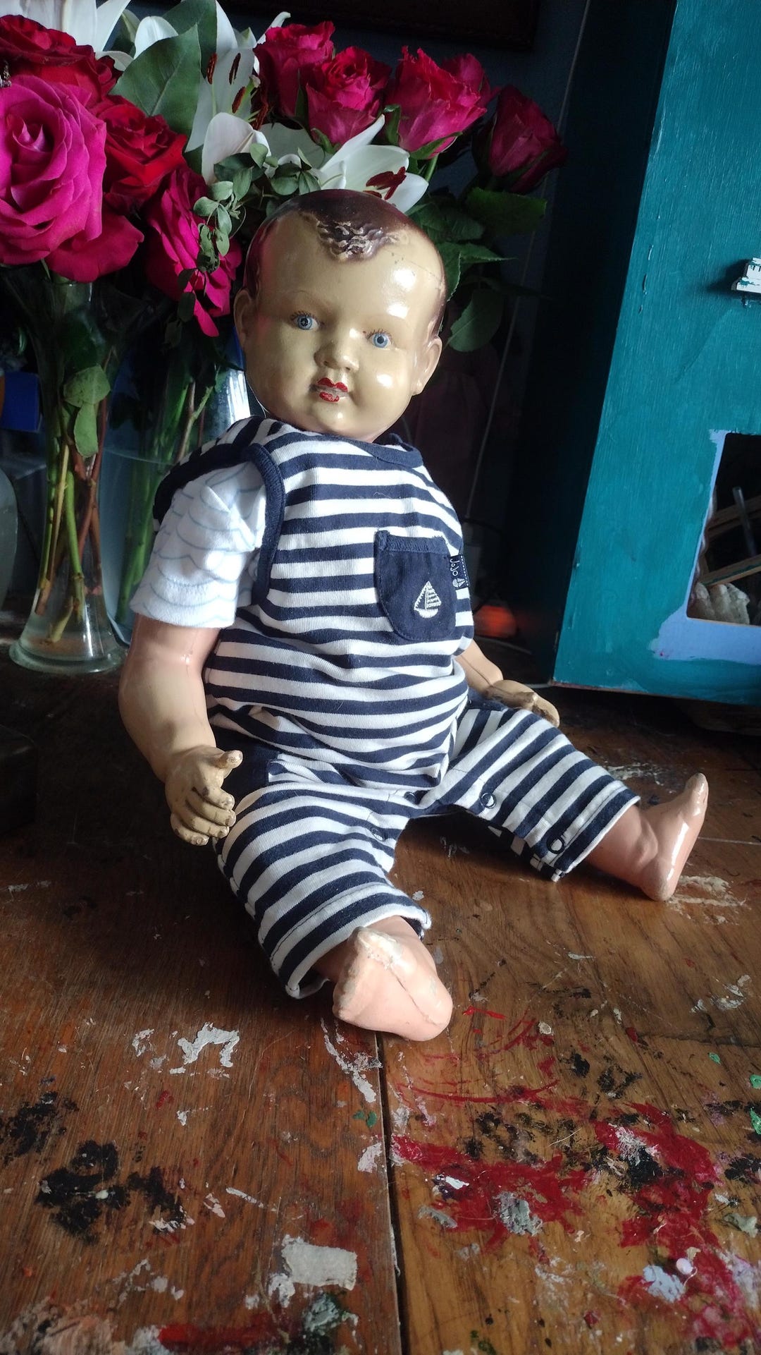 1920s Articulated Plaster Doll Boy Vintage - Etsy