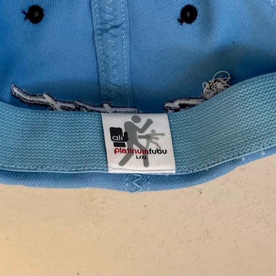 Vintage Fubu Platinum Muhammad Ali Hat - Gem