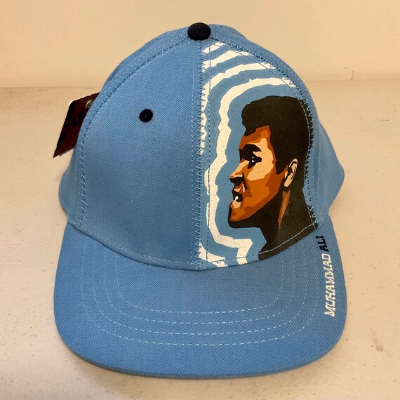 Vintage Fubu Platinum Muhammad Ali Hat - Gem