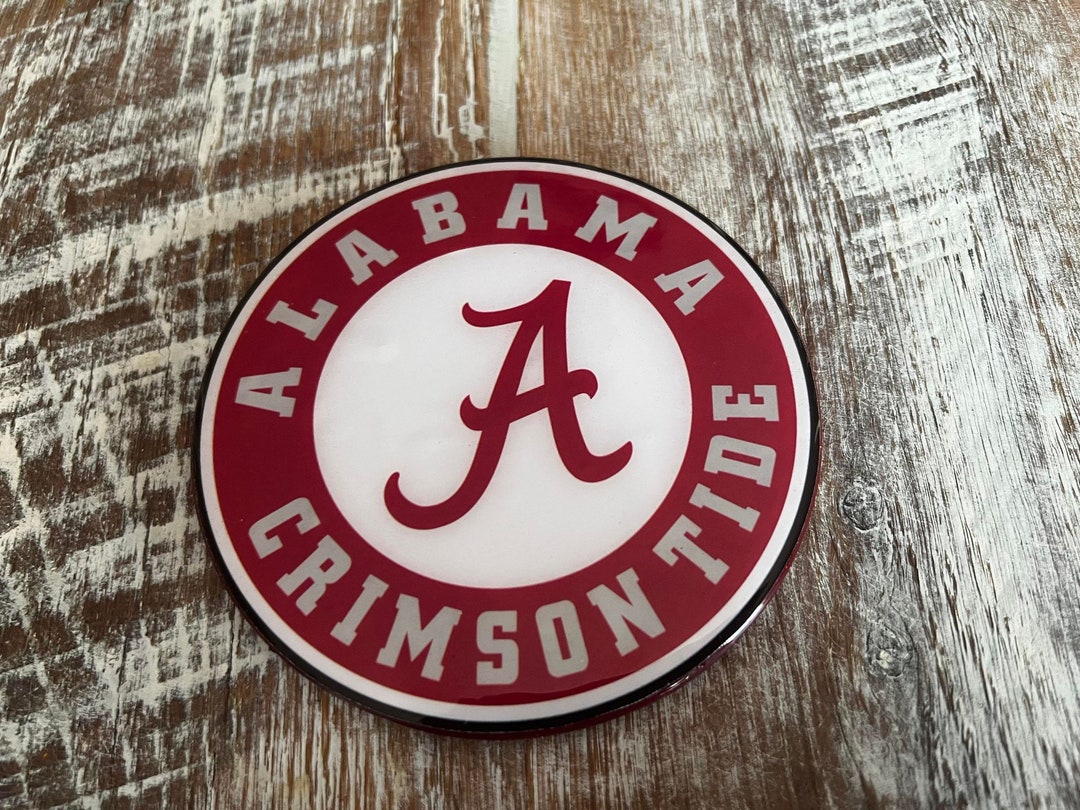 Alabama Crimson Tide Coaster - Etsy