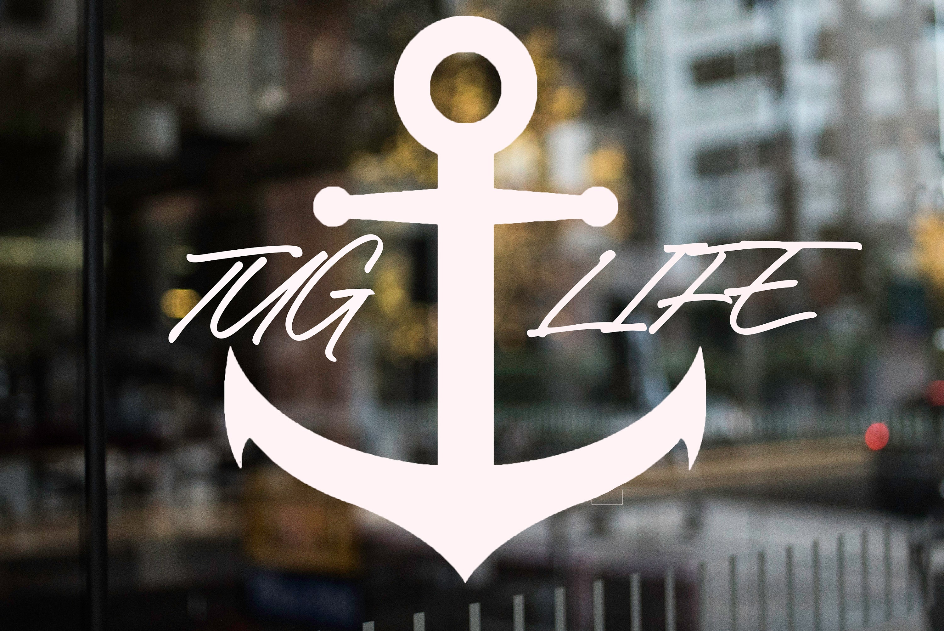 Tug Life Window Decal/Sticker | Etsy