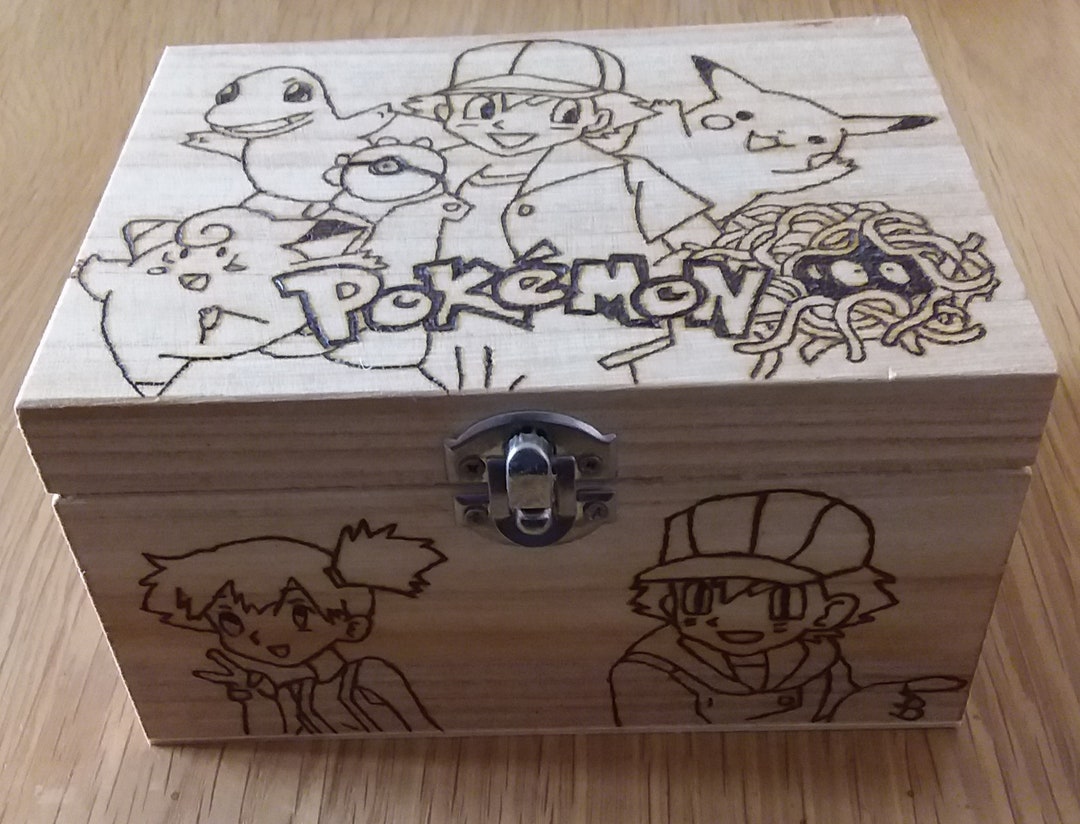 Pokemon Keepsake Box - Etsy