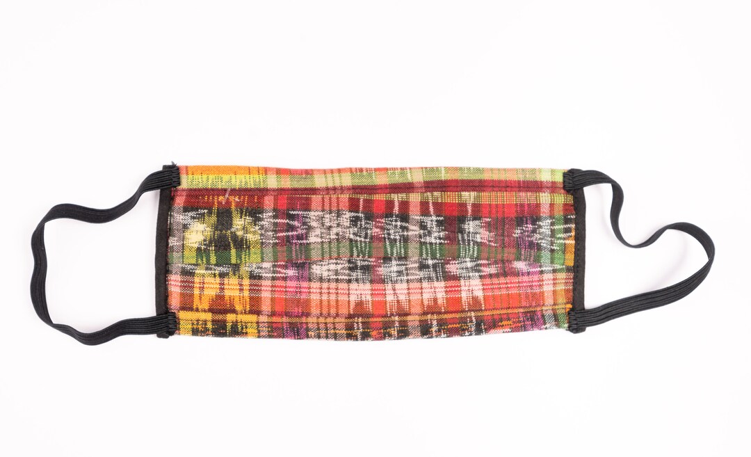 Red Mayan Face Mask, MADE IN GUATEMALA, Washable Mask | Jaspe ...