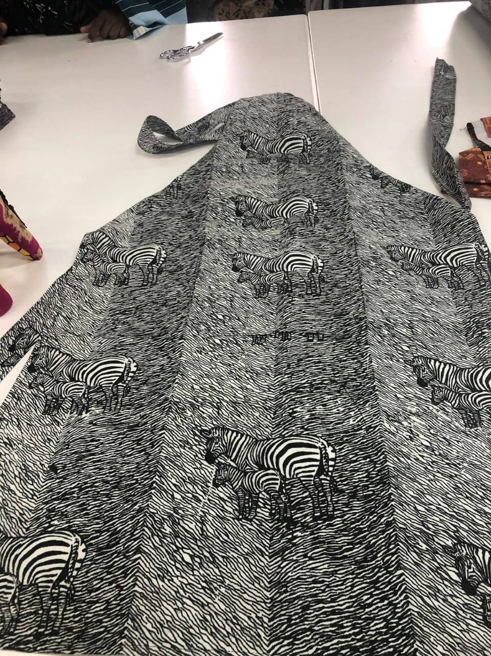 Kenyan Kitchen Apron | MADE IN KENYA | Indigenous Design Zebra Print ...