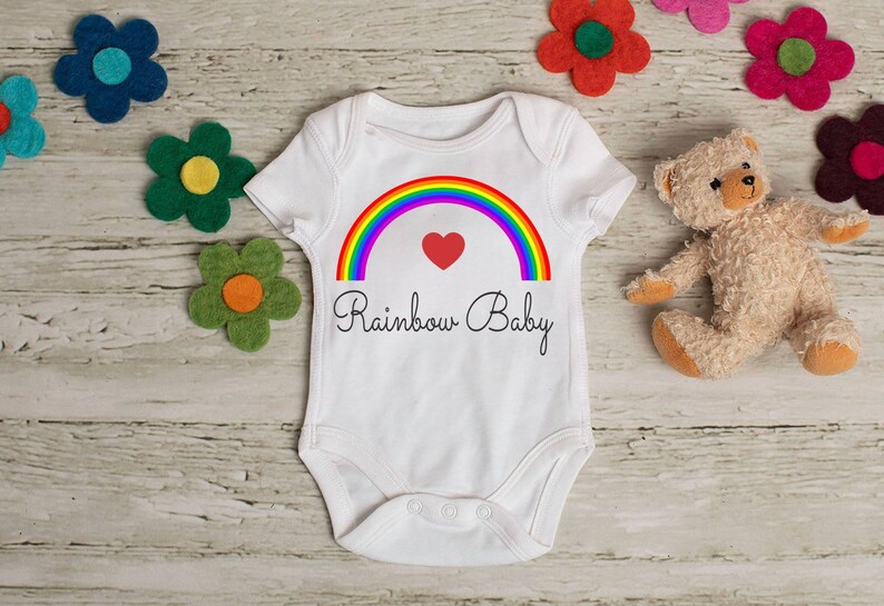 Rainbow Baby Rainbow Mommy Rainbow Daddy Rainbow Baby | Etsy