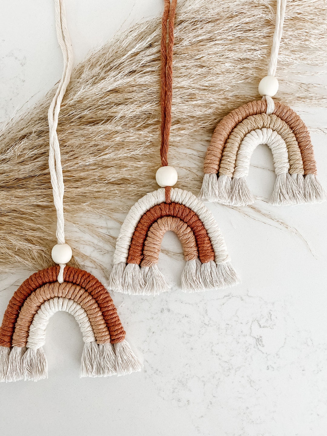 Mini Macrame Rainbow Rope Rainbow Custom Rainbow Baby - Etsy