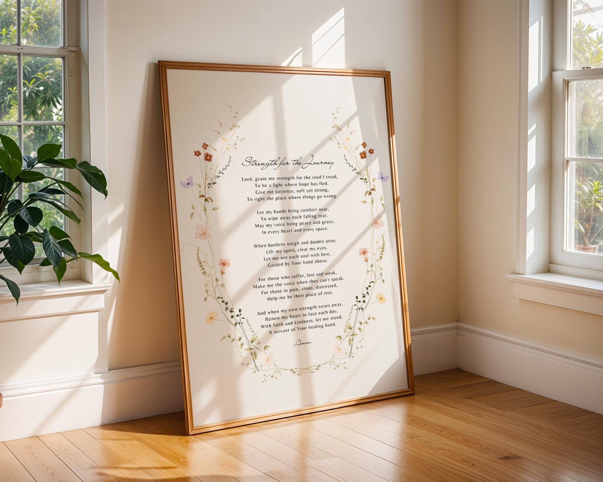 Social Worker Prayer Poem – Inspirational Gift for Social Workers ...