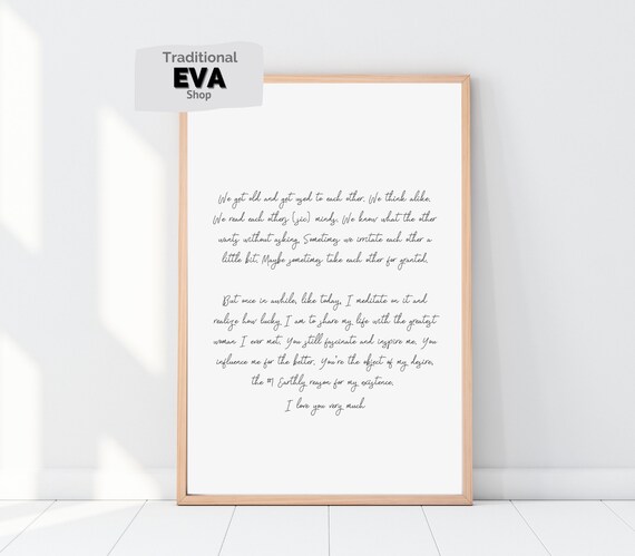 Johnny Caslove Letter to June Carter in Cursive on Paper - Etsy Australia