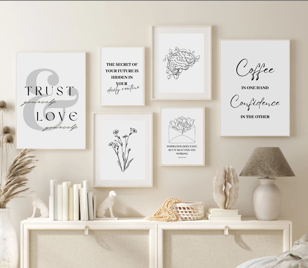 Office Wall Art Set of 15 PRINTABLES Home Office Decor Home Office ...