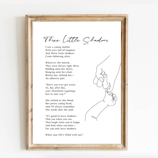 Somewhere Between Then and Now Mother Poem - Etsy