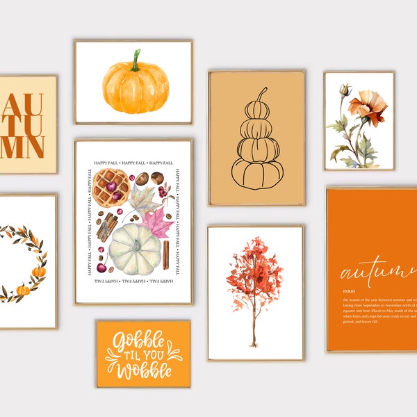 Fall Wall Art - Etsy