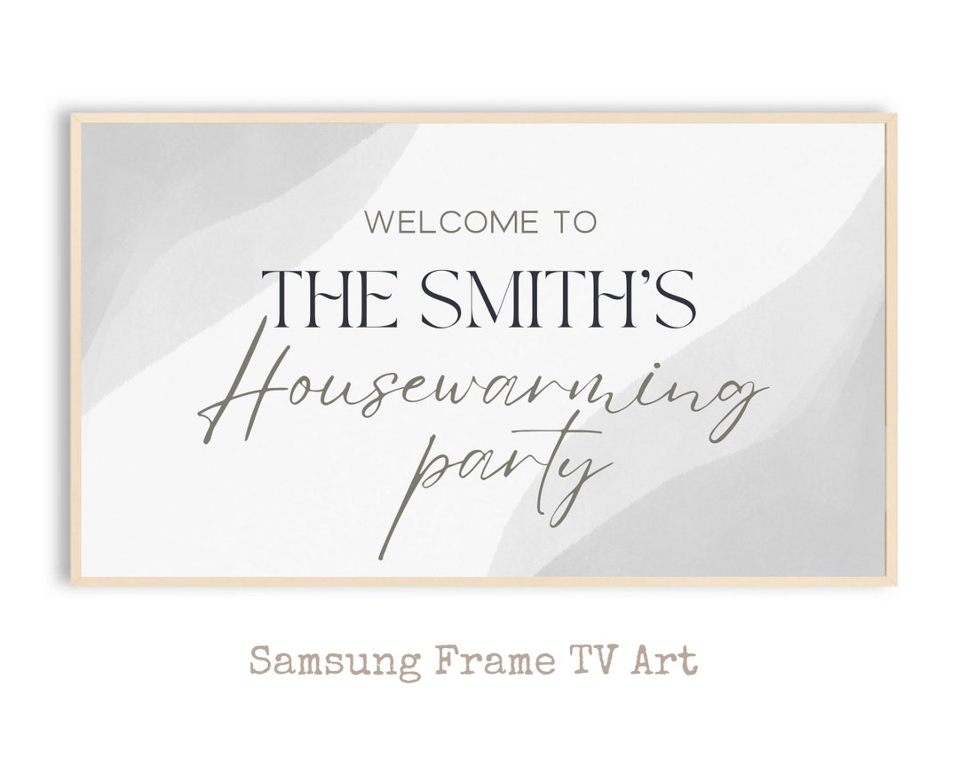 Housewarming Welcome Sign Template Housewarming Welcome Art TV ...