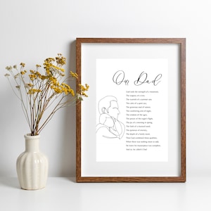 Our Dad | Poem for Father | Gift for Father| Father’s Day Gift | Gift ...