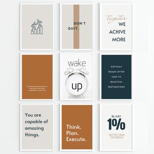 Mega Bundle of 50 Prints, Office Wall Decor, Home Office Decor ...