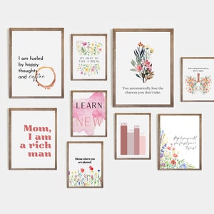 Office Wall Art Set of 20 PRINTABLES Home Office Decor Home Office ...