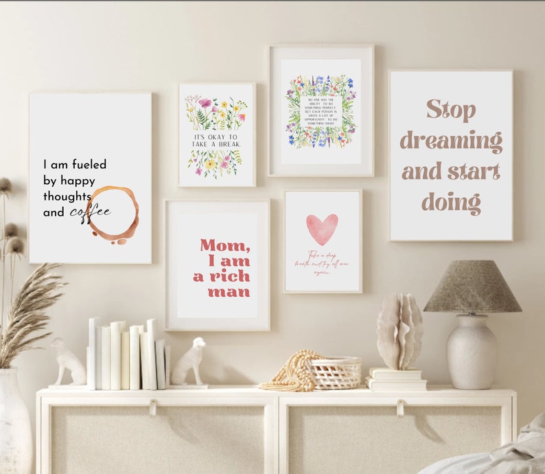 Office Wall Art Set of 20 PRINTABLES Home Office Decor - Etsy