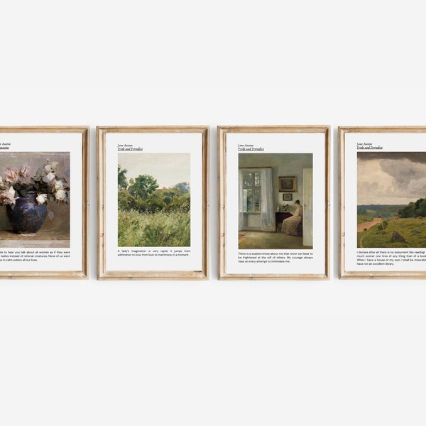 Jane Austen Poster - Etsy