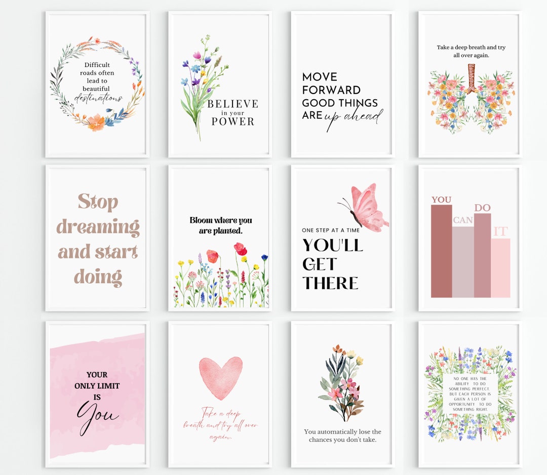 Office Wall Art Set of 20 PRINTABLES Home Office Decor Home Office ...