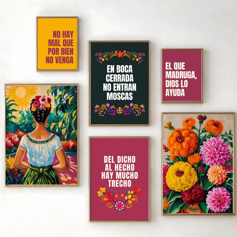 Spanish Sayings - Etsy