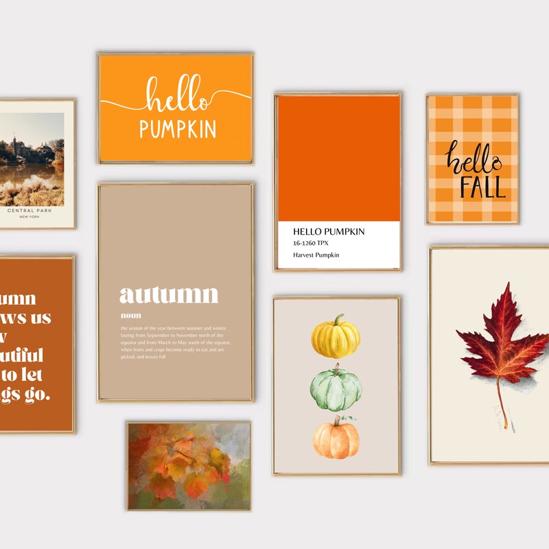 Fall Printable Art - Etsy