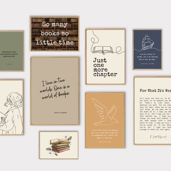 Library Quotes - Etsy