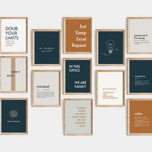 Mega Bundle of 50 Prints, Office Wall Decor, Home Office Decor ...