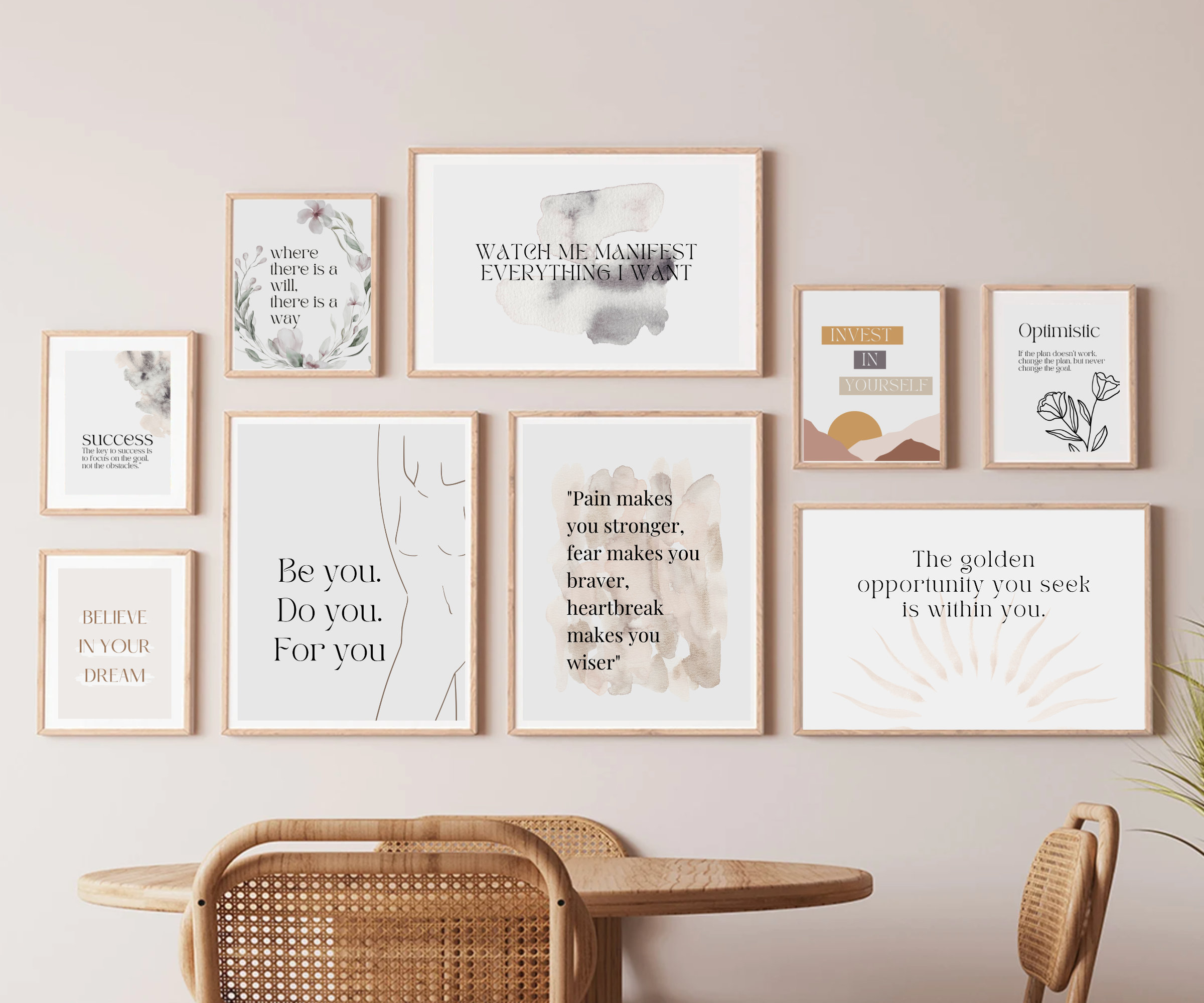 Office Wall Art Set of 20 PRINTABLES Home Office Decor - Etsy