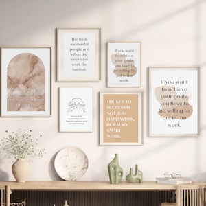 Home Office Set of 12 Prints, Office Wall Decor, Home Office Decor ...