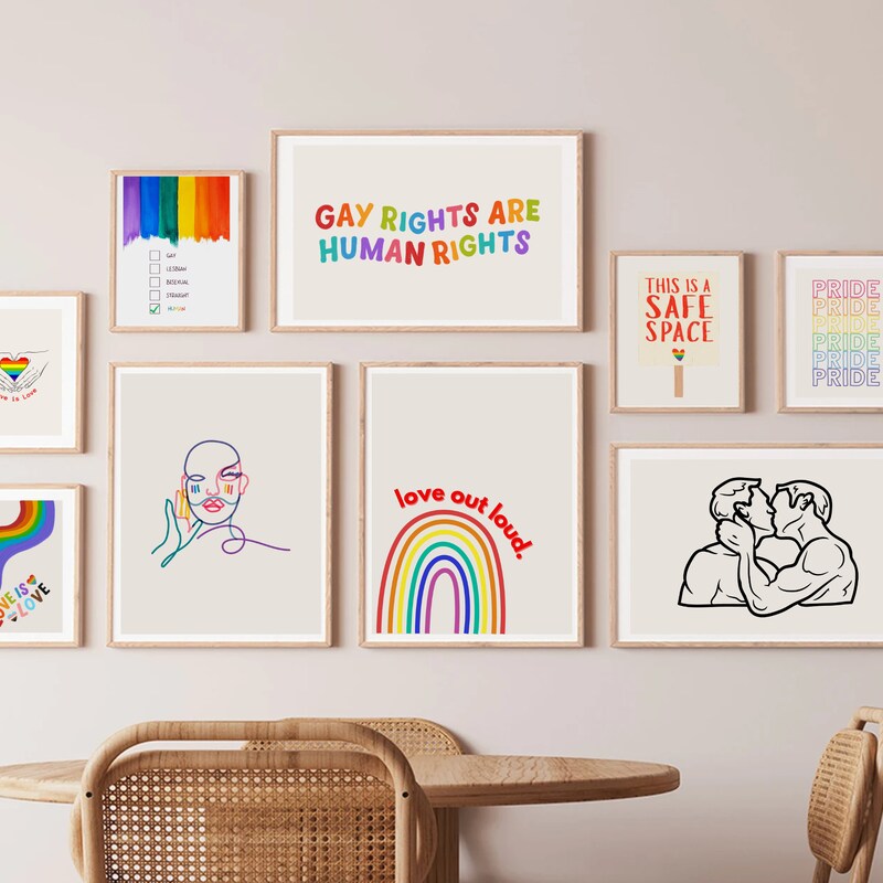 Bi Pride Poster - Etsy