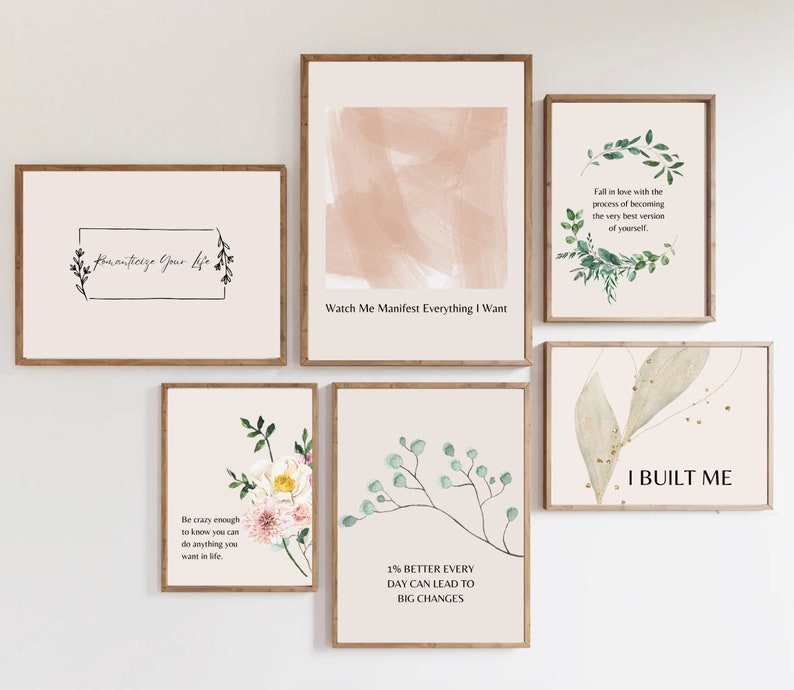 Office Wall Art Set of 15 PRINTABLES Home Office Decor - Etsy