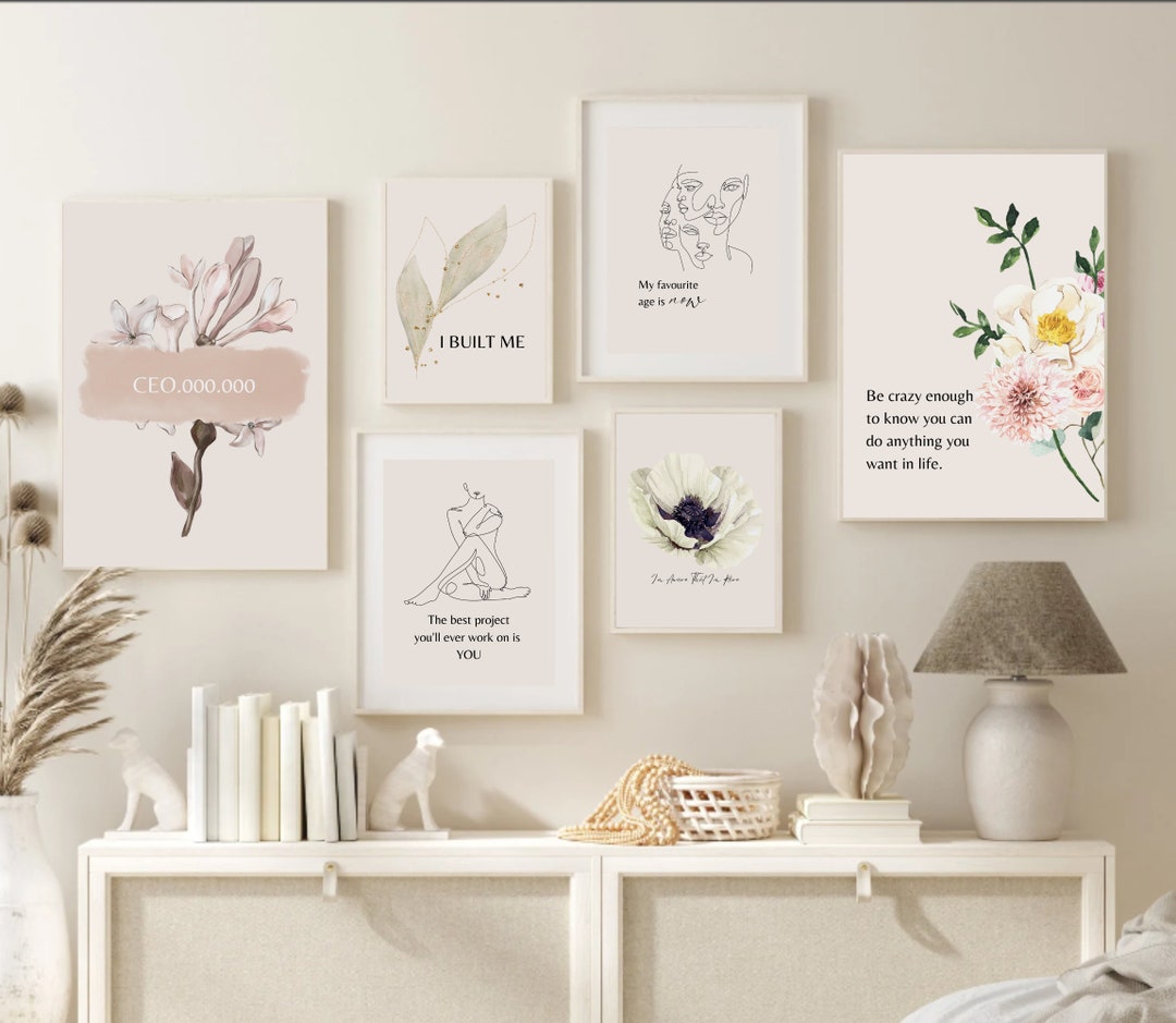 Office Wall Art | Set of 15 PRINTABLES | Home Office Decor | Home ...