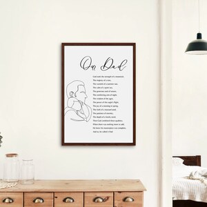 Our Dad | Poem for Father | Gift for Father| Father’s Day Gift | Gift ...
