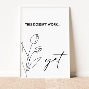 Power of yet Posters Digital Download | Classroom Wall Art ...